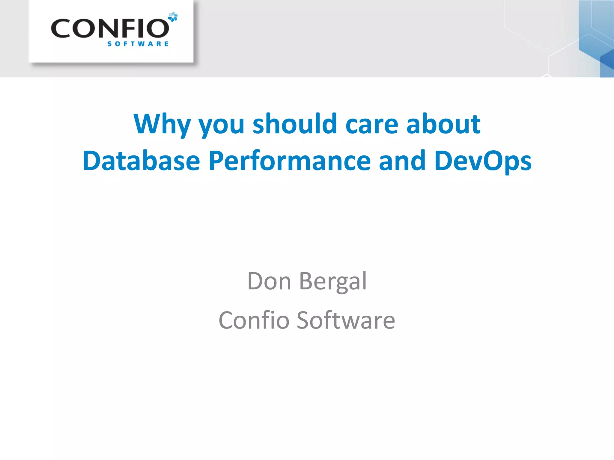Why developers should care about database devops. DevOps Days 4-2013 | PPT Why developers should care about database devops. DevOps Days 4-2013 | PPT