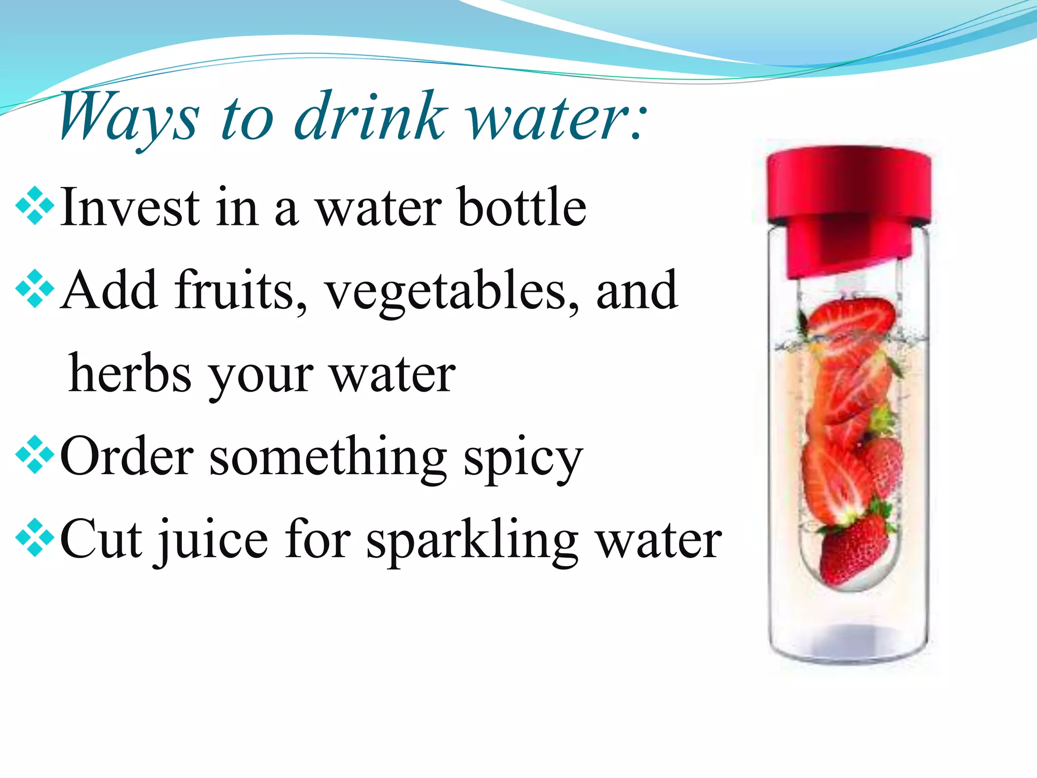 Why you should drink water | PPT