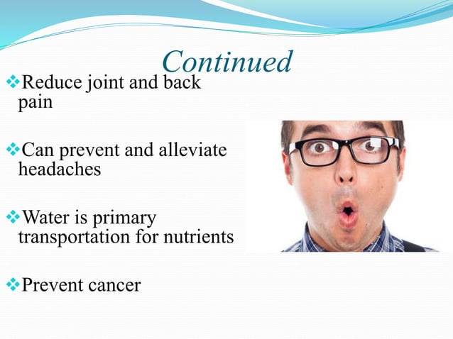 Why you should drink water | PPT