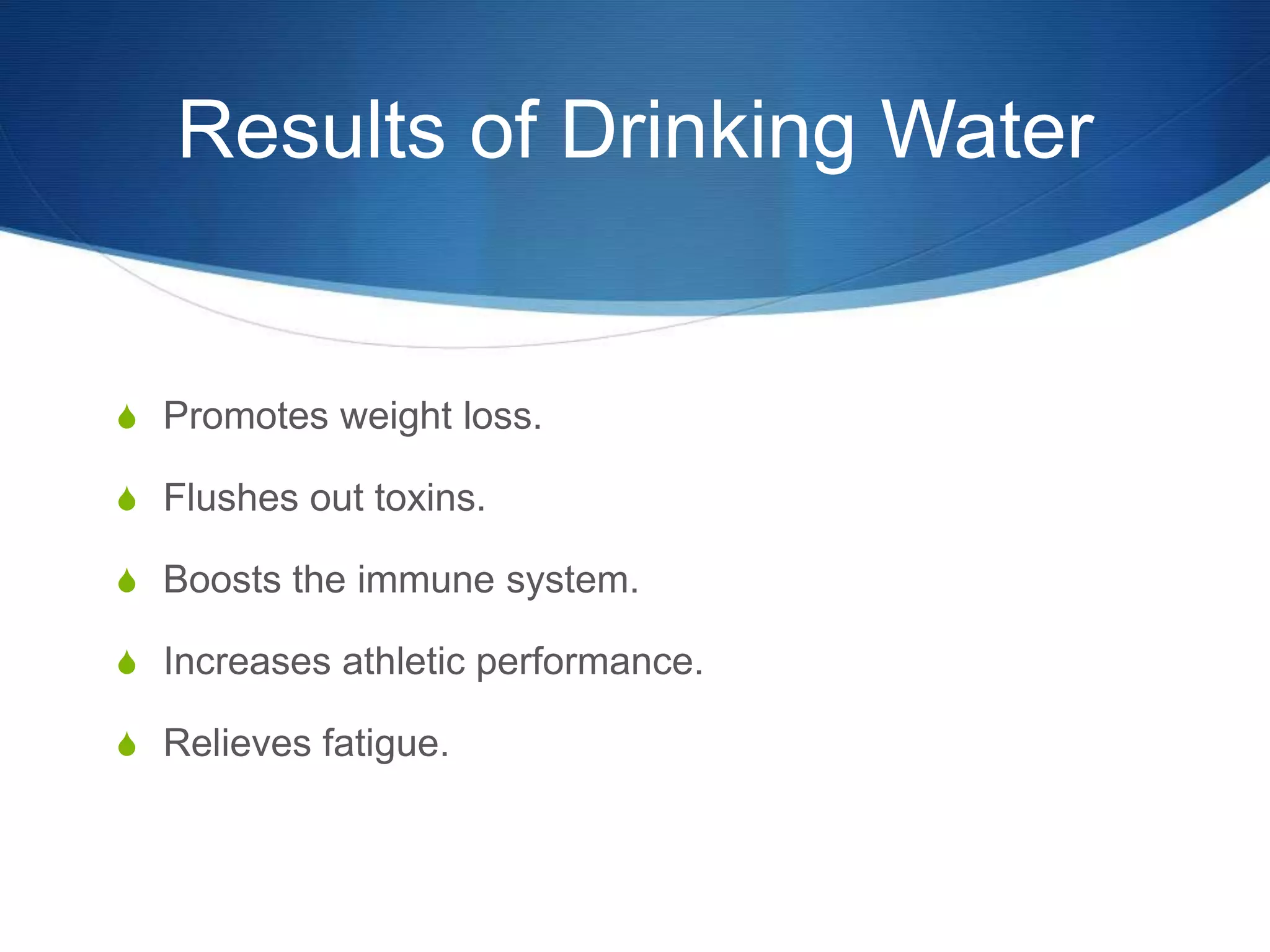 Why You Should Drink Water | PPTX | Nutrition | Healthy Living