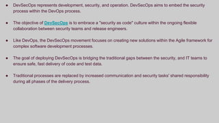 Why You Should Implement DevSecOps Approach? | PPTX