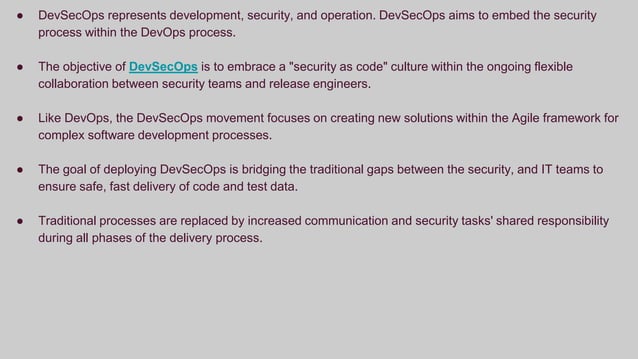 Why You Should Implement DevSecOps Approach? | PPT