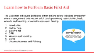 Why you should learn first aid.pptx