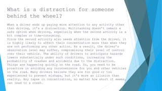 Why you shouldn’t be using mobile while driving | PPTX