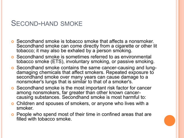 Why you should quit smoking | PPT