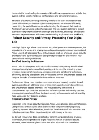 Why You Should Replace Windows 11 with Nitrux Linux 3.5.0 for enhanced ...