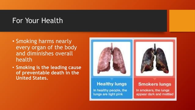 Why you should stop smoking | PPT