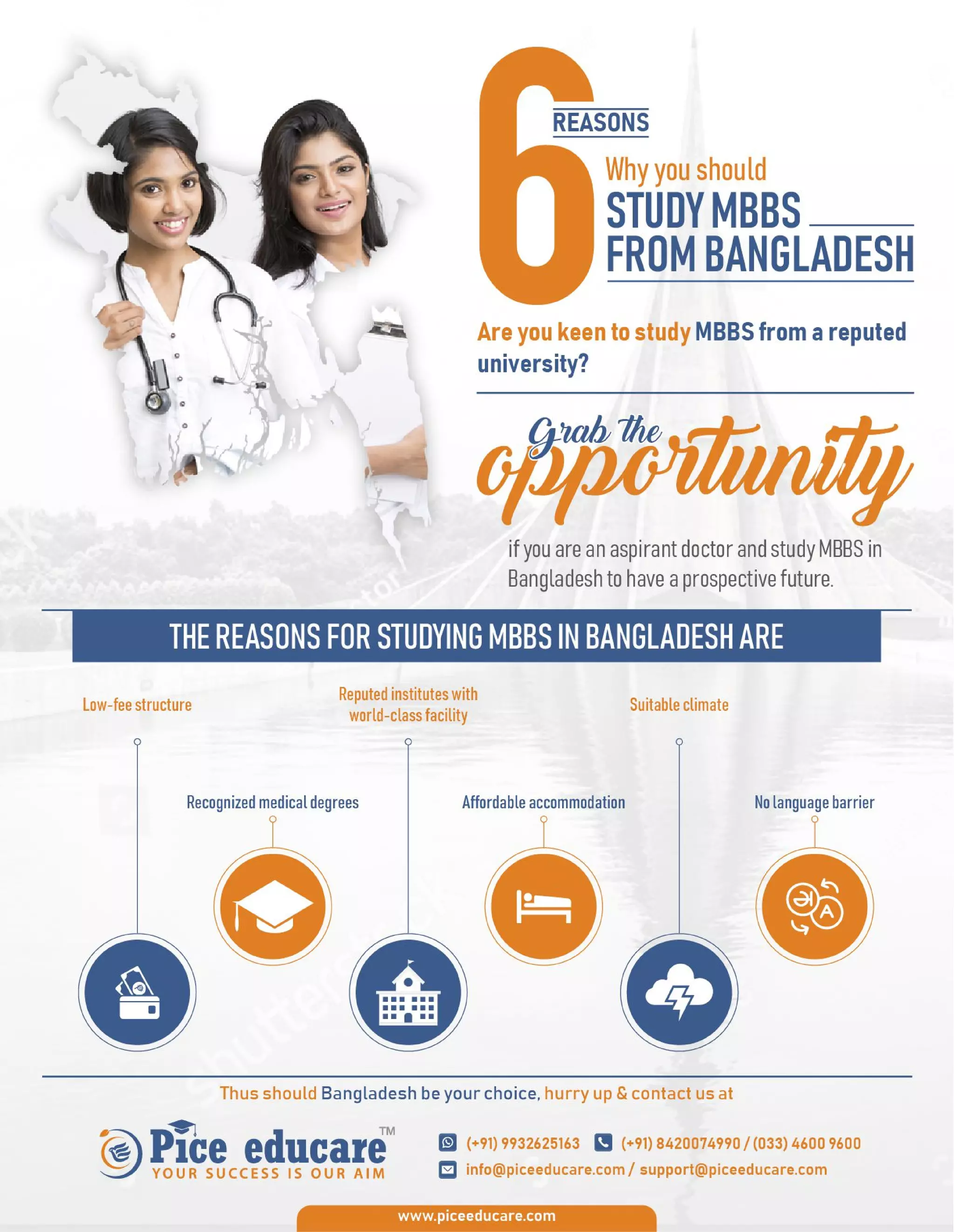6 Reasons Why you Should Study MBBS from Bangladesh | PDF