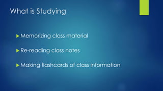 Why you should study more tyler wilemon | PPT