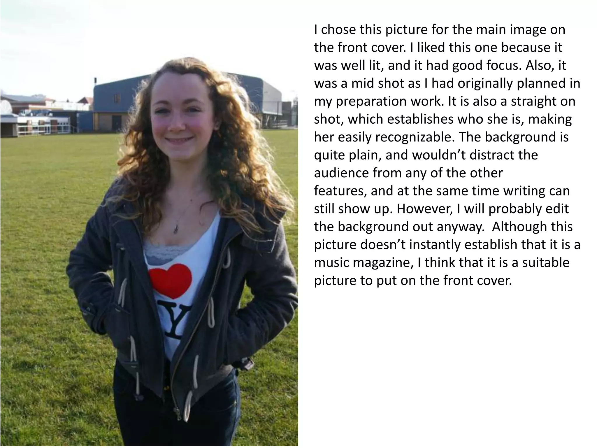 Why did I chose the pictures? | PPTX