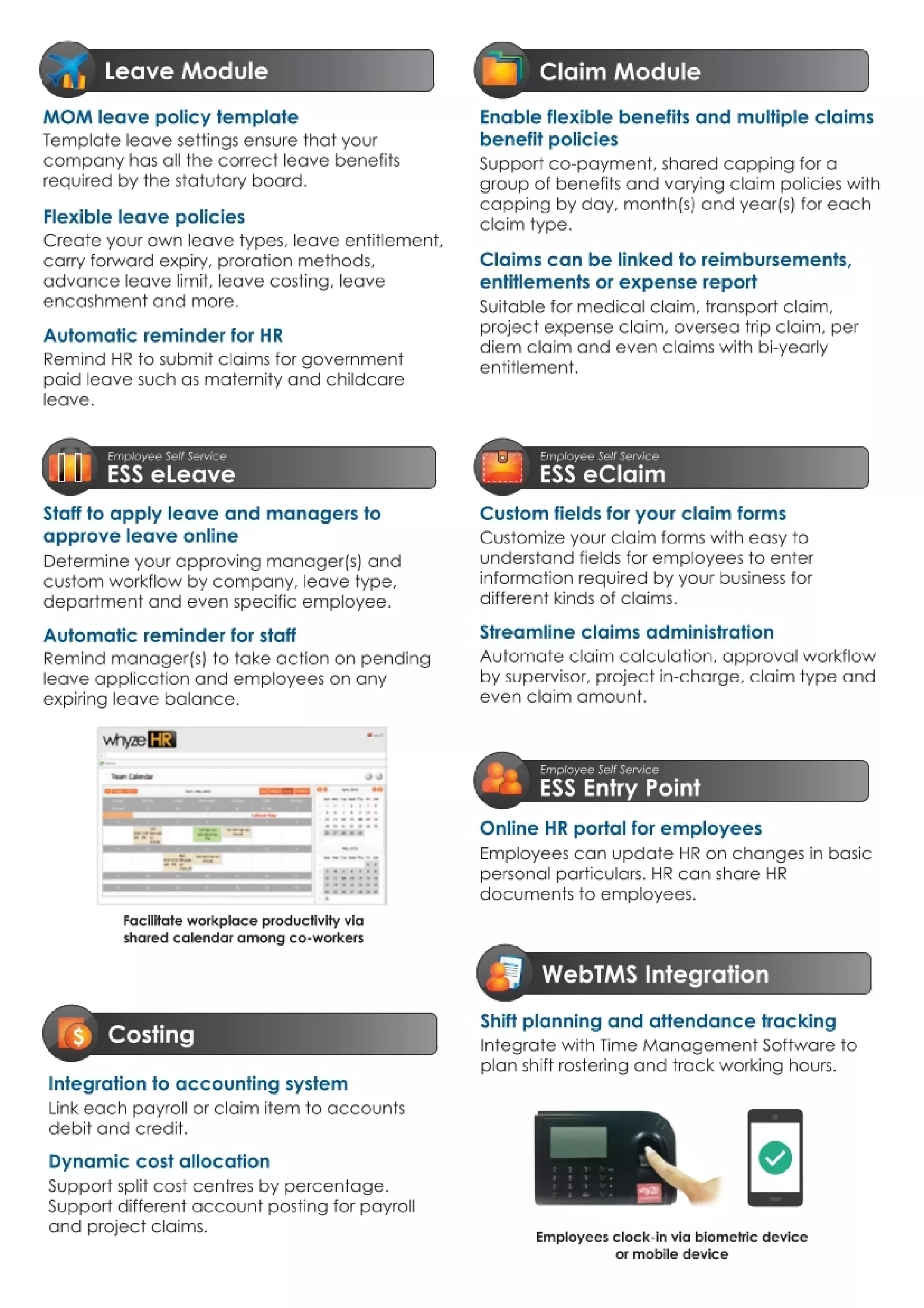 Whyze HR and Payroll Software | PDF