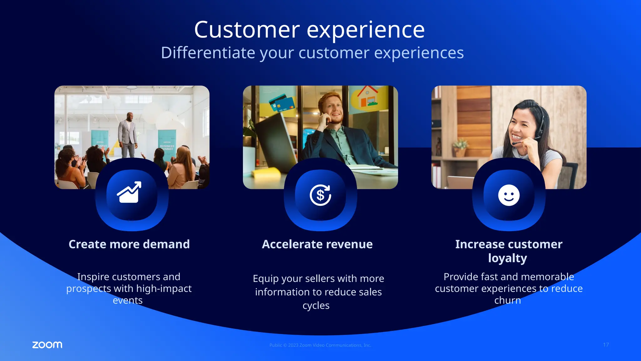 Why Zoom Pitch Deck - .pptx-Zoom leader in the enterprise communication segment and also leader ...