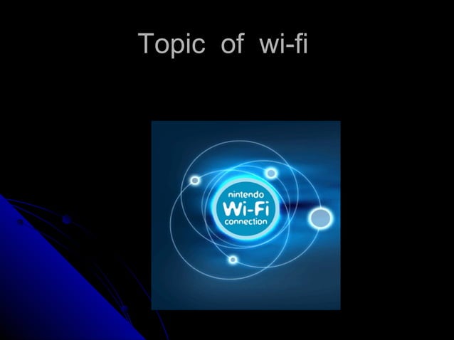 Wi fi | PPT