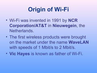 Wi fi | PPT