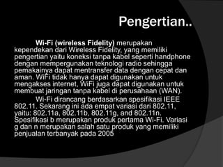 Wifi | PPTX