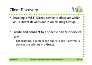 Introduction to Wi-Fi Direct | PPT