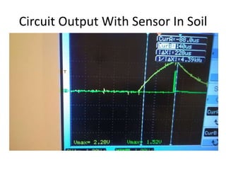 Wi Fi Enabled Soil Moisture Sensor | PPTX