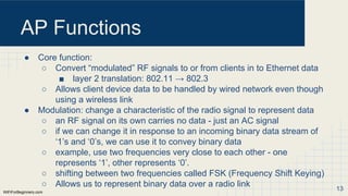 Wi-Fi For Beginners - Module 3 - Access Points (APs) | PDF