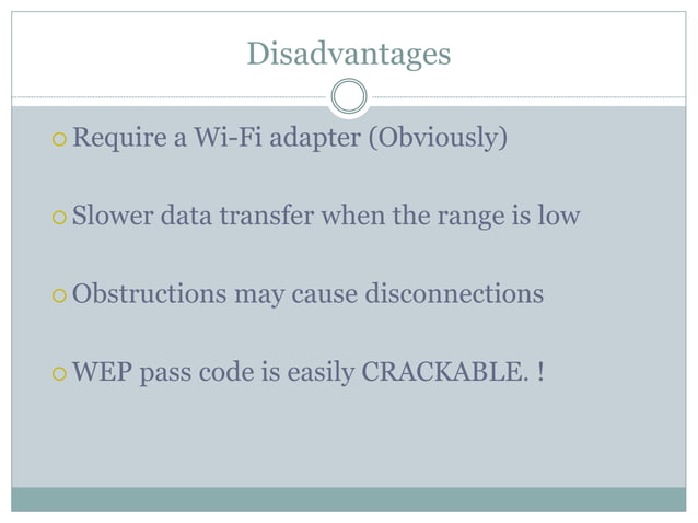 Wi fi hacking | PPT