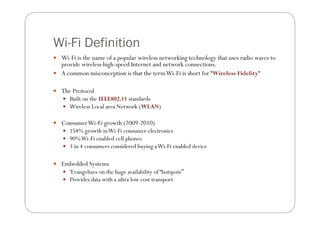 Wi-Fi Module | PPT