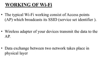 Wi fi presentation | PPT