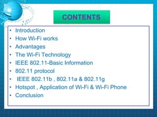 Wi Fi presentation | PPTX