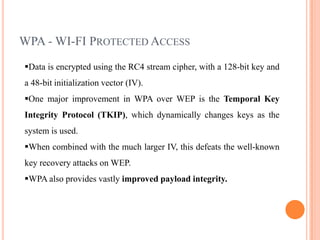 Wi fi security | PPTX