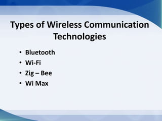 Wi-max Technology PPT | PPTX