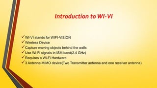 Wi-VI TECHNOLOGY | PPTX