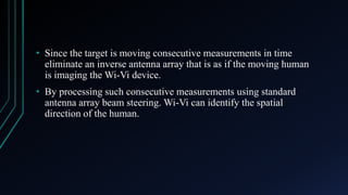 Wi-Vi Technology - Seminar Presentation | PPTX