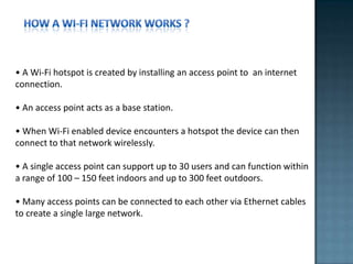 WIFI Introduction (PART I) | PPT