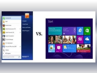 Windows 7 VS Windows 8 | PPT