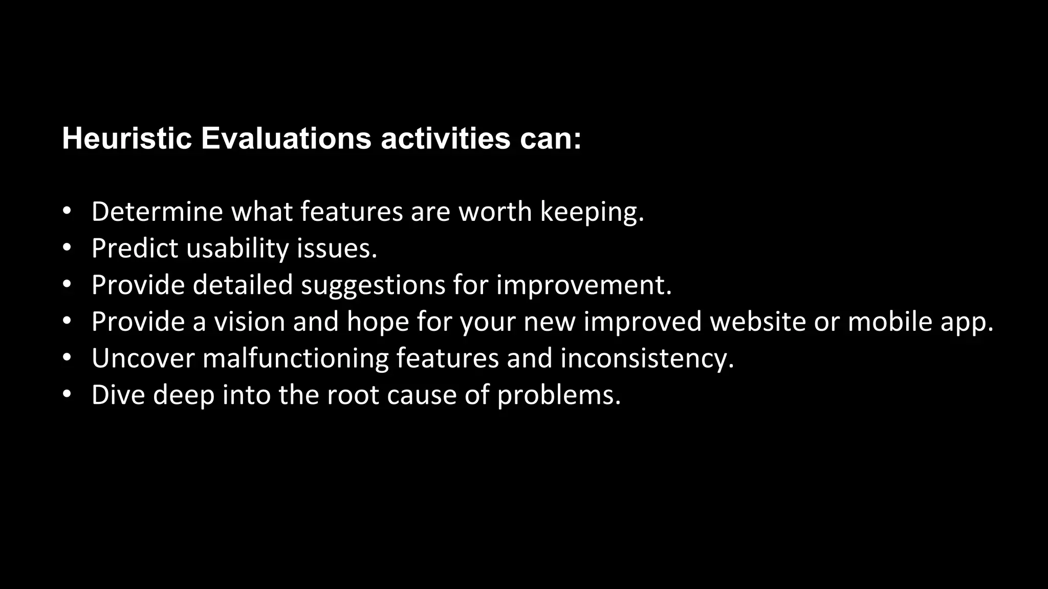 Teaching Information Architecture - conducting heuristic evaluations | PPTX