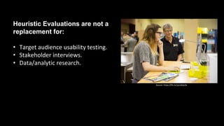 Teaching Information Architecture - conducting heuristic evaluations | PPTX