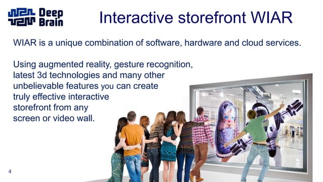 WIAR - interactive storefront | PPT | Free Download