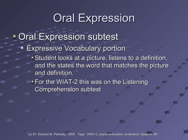 WIAT-III A Primer | PPT | Standardized Testing | Educational Assessment