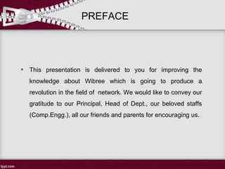 Wibree Technology New Version 2017 | PPT