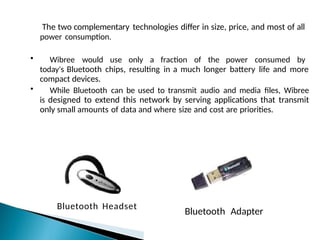 Wibree ppt for the bechlor of computer application.pptx