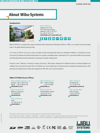 Wibu systems-code metersoftwareprotection | PDF