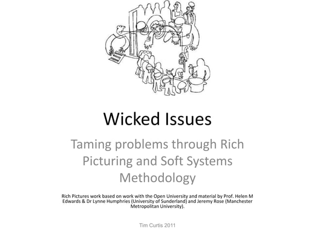 Wicked issues taming problems and systems | PPTX | Science