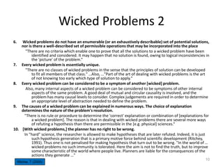 Wicked issues taming problems and systems | PPTX