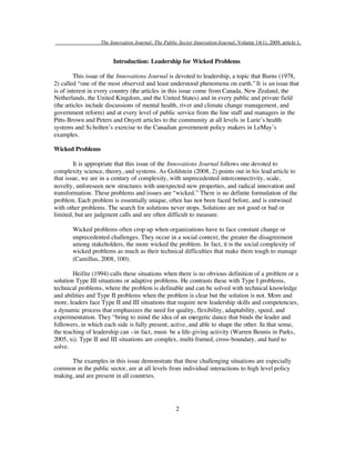 Wicked Problems | PDF