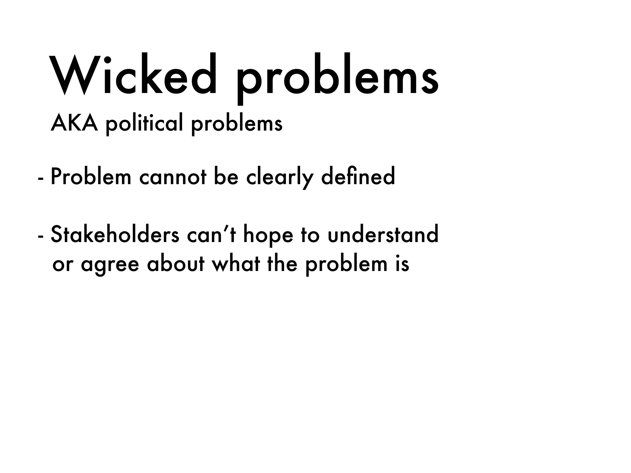 Simple, Complex, and Wicked Problems | PDF