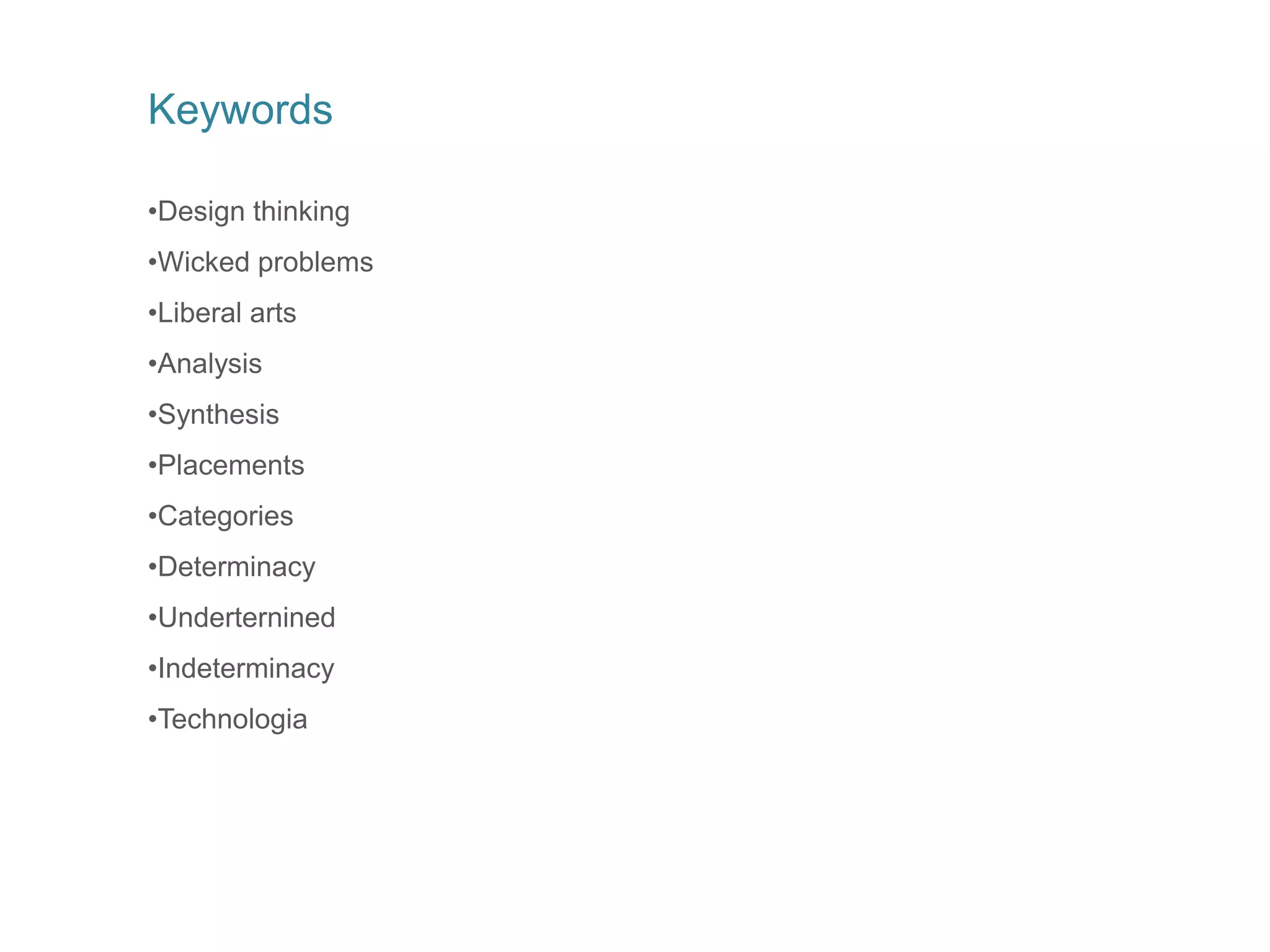 Wicked problems in design thinking | PPT