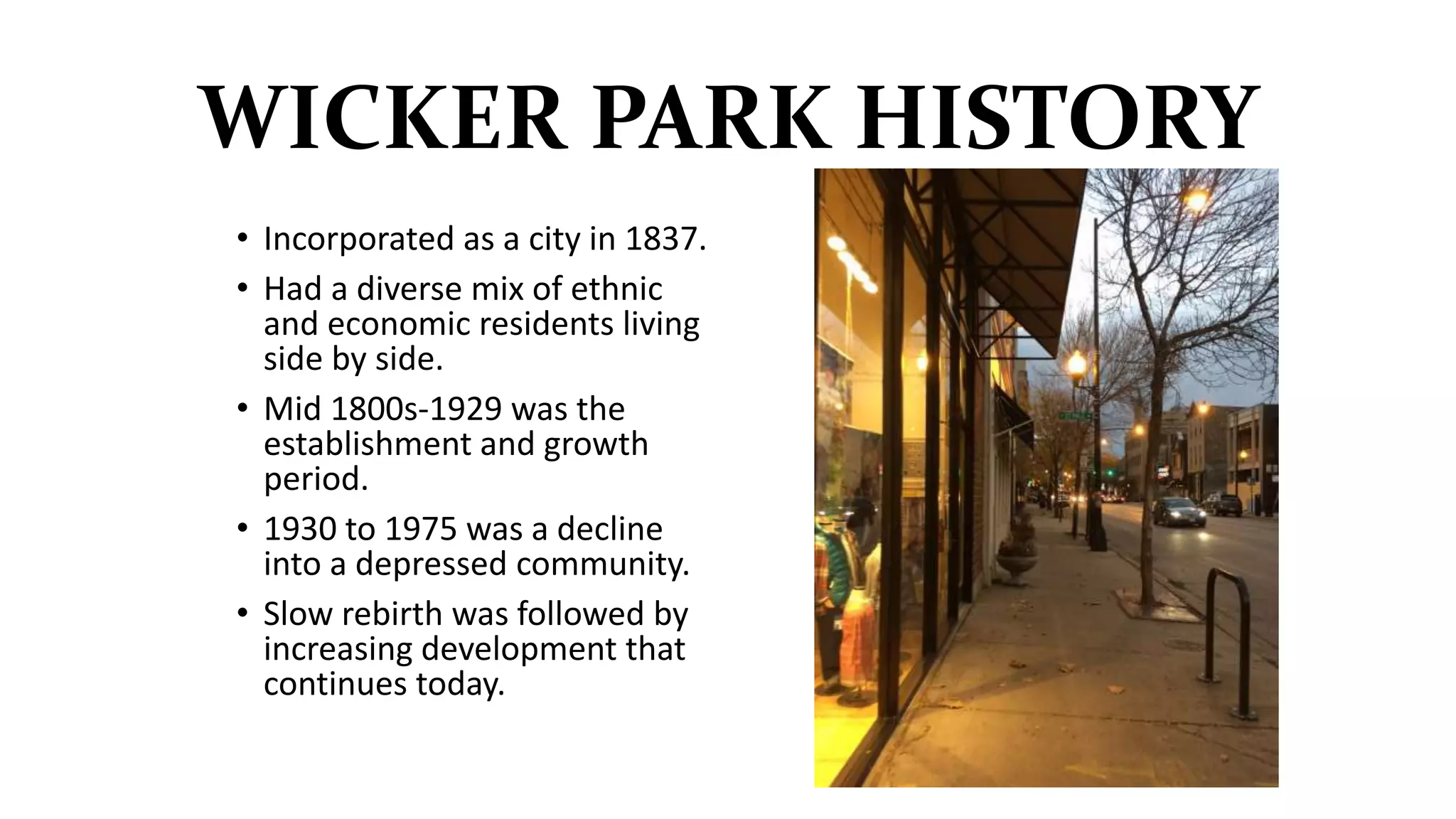 Wicker park | PPT