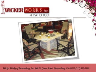 Wicker works | PPT