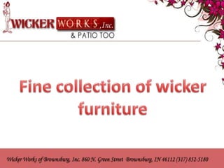 Wicker works | PPT
