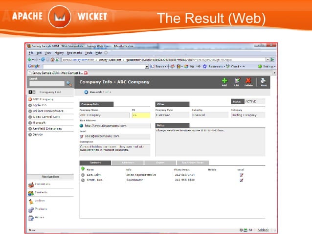 Wicket And Swing From One Codebase | PPT
