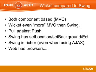 Wicket And Swing From One Codebase | ODP