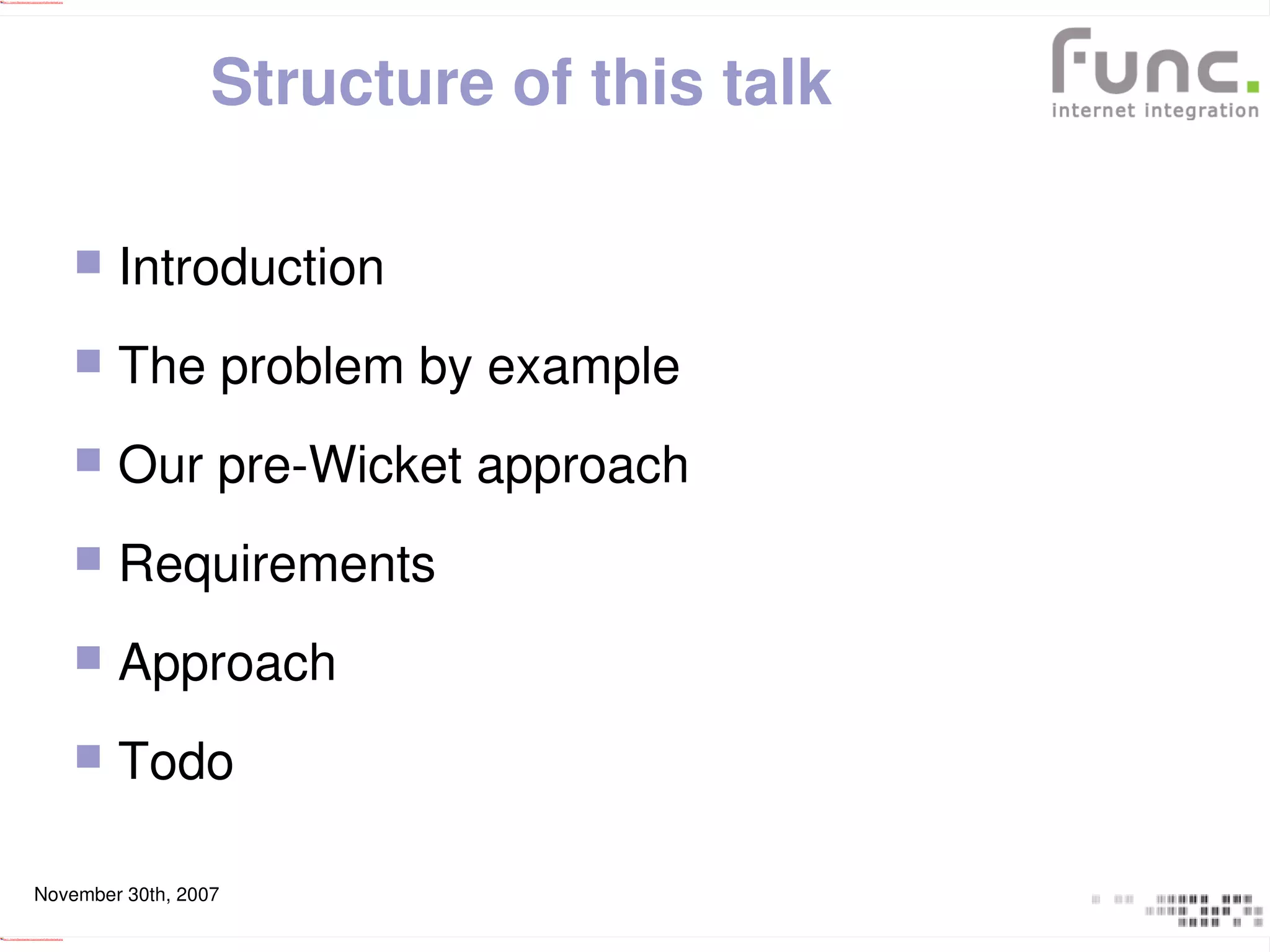 Wicket Dynamic Components | PPT